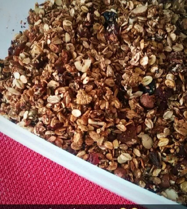 A melhor receita de granola :: Happinessinonespoon9